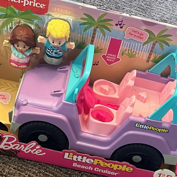 Fisher-Price | Toys | Fisher Price Little People Barbie Beach Cruiser | Poshmark